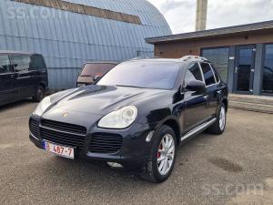 Черный Порше Каен 2004 в Валмиера, объемом двигателя 4.50 л и пробегом 269 тыс. км за 7770 €, фото 9 на AUTOMOTO.COM.LV