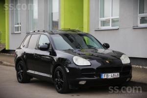 Черный Порше Каен 2004 в Рига, объемом двигателя 4.50 л и пробегом 274 тыс. км за 2995 €, фото 5 на AUTOMOTO.COM.LV