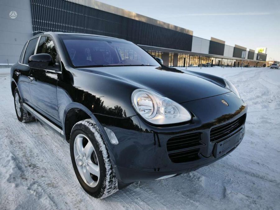 Melns Porsche Cayenne 2005 Utena, ar dzinēja tilpumu 3.20 L un nobraukumu 222 tūkst. km par 5500 €, foto 1 vietnē AUTOMOTO.COM.LV