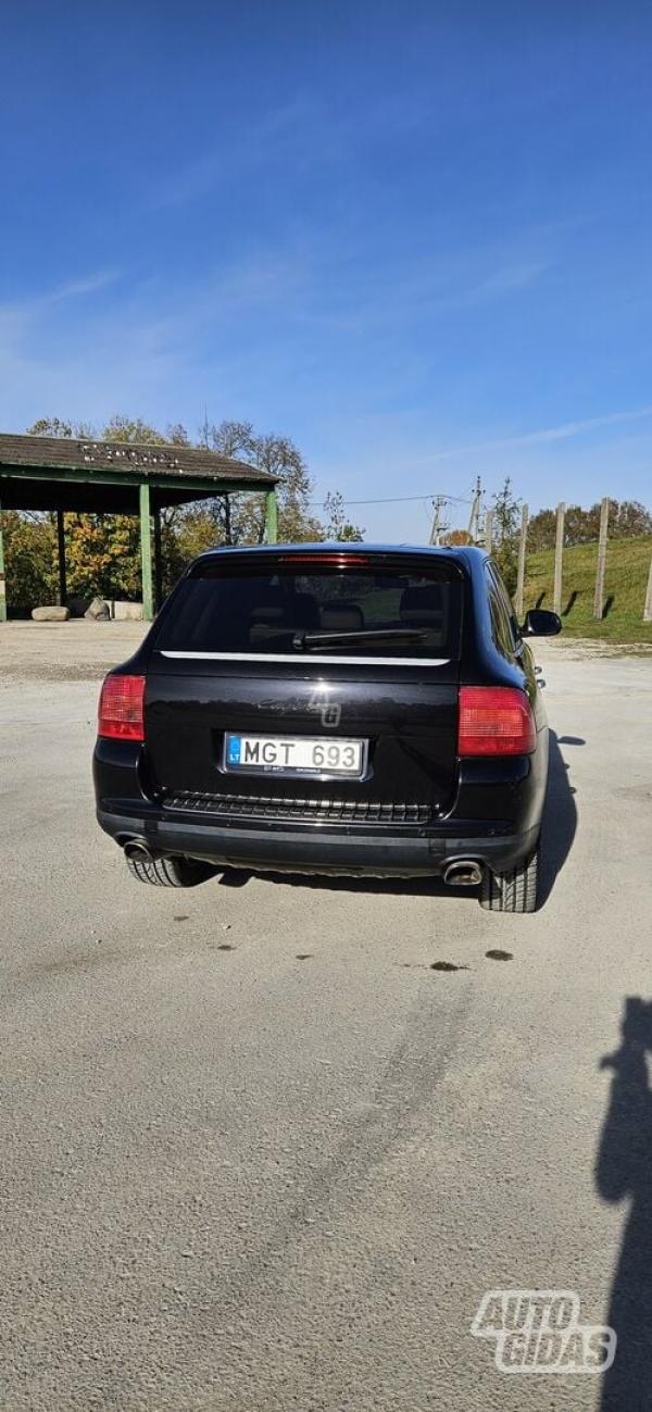 Melns Porsche Cayenne 2005 Šauļi, ar dzinēja tilpumu 3.20 L un nobraukumu 257 tūkst. km par 4600 €, foto 5 vietnē AUTOMOTO.COM.LV