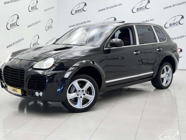 Melns Porsche Cayenne 2005 Viļņa, ar dzinēja tilpumu 4.51 L un nobraukumu 291 tūkst. km par 5400 €, foto 1 vietnē AUTOMOTO.COM.LV
