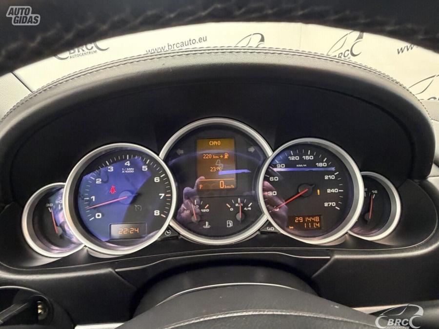 Melns Porsche Cayenne 2005 Avižieniai, ar dzinēja tilpumu 4.50 L un nobraukumu 291 tūkst. km par 4900 €, foto 34 vietnē AUTOMOTO.COM.LV