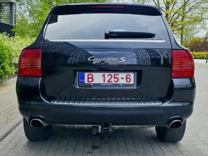 Melns Porsche Cayenne 2005 Rīga, ar dzinēja tilpumu 4.50 L un nobraukumu 216 tūkst. km par 4950 €, foto 7 vietnē AUTOMOTO.COM.LV