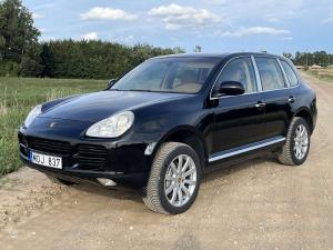 Black Porsche Cayenne 2005 in Kaunas, with an engine capacity of 4.51 L and mileage of 274 thousand km for 6200 €, photo  on AUTOMOTO.COM.LV