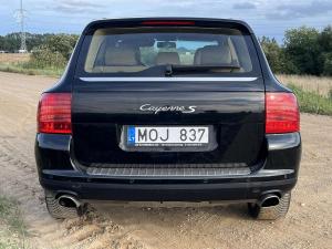 Black Porsche Cayenne 2005 in Kaunas, with an engine capacity of 4.51 L and mileage of 274 thousand km for 6200 €, photo 11 on AUTOMOTO.COM.LV