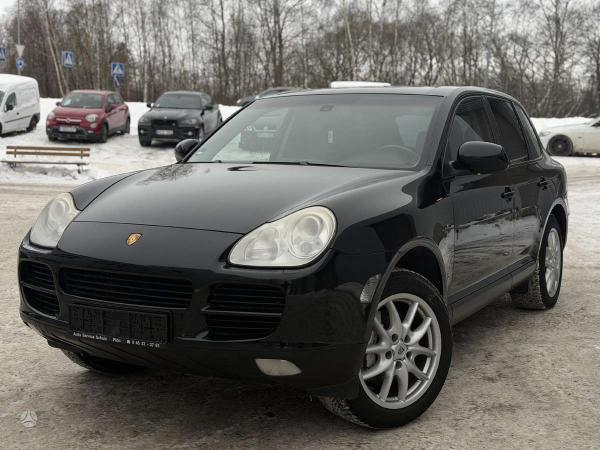 Black Porsche Cayenne 2006 in Rokiskis, with an engine capacity of 4.51 L and mileage of 173 thousand km for 4450 €, photo 1 on AUTOMOTO.COM.LV