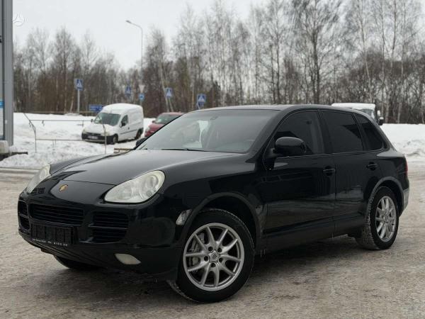 Black Porsche Cayenne 2006 in Rokiskis, with an engine capacity of 4.51 L and mileage of 173 thousand km for 4450 €, photo 2 on AUTOMOTO.COM.LV