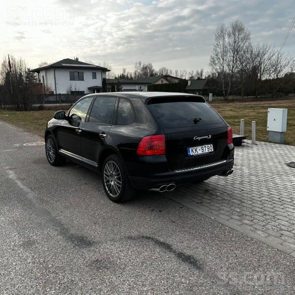 Melns Porsche Cayenne 2006 Jūrmala, ar dzinēja tilpumu 4.50 L un nobraukumu 367 tūkst. km par 3600 €, foto 6 vietnē AUTOMOTO.COM.LV