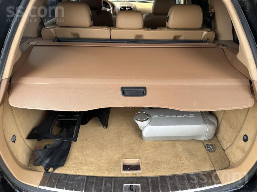 Melns Porsche Cayenne 2006 Rīga, ar dzinēja tilpumu 3.20 L un nobraukumu 310 tūkst. km par 4290 €, foto 15 vietnē AUTOMOTO.COM.LV