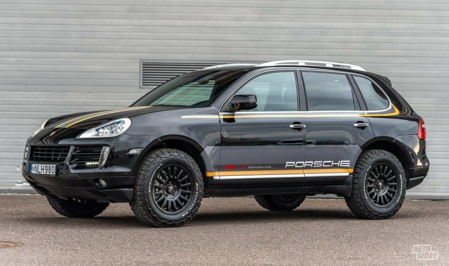 Melns Porsche Cayenne 2007 Klaipėda, ar dzinēja tilpumu 4.80 L un nobraukumu 224 tūkst. km par 13999 €, foto 1 vietnē AUTOMOTO.COM.LV