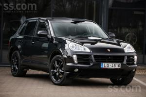 Melns Porsche Cayenne 2007 Jelgava, ar dzinēja tilpumu 3.60 L un nobraukumu 209 tūkst. km par 6999 €, foto  vietnē AUTOMOTO.COM.LV
