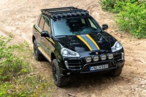 Melns Porsche Cayenne 2007 Rīga, ar dzinēja tilpumu 4.80 L un nobraukumu 224 tūkst. km par 15500 €, foto  vietnē AUTOMOTO.COM.LV