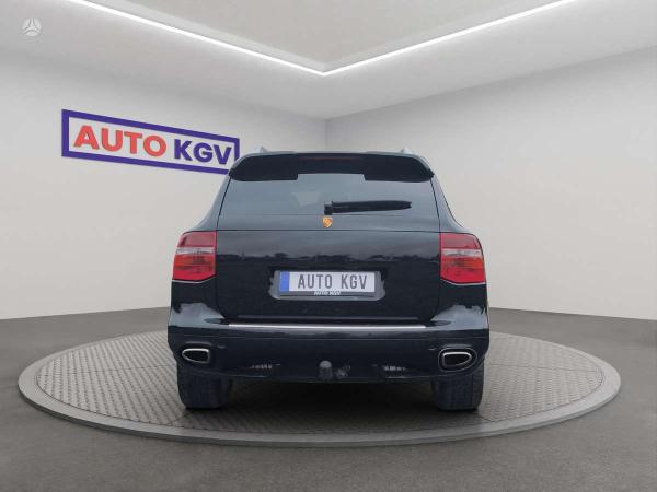 Black Porsche Cayenne 2007 in Kaunas, with an engine capacity of 3.60 L and mileage of 268 thousand km for 7999 €, photo 5 on AUTOMOTO.COM.LV