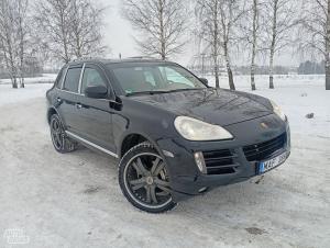 Black Porsche Cayenne 2008 in Vilnius, with an engine capacity of 4.80 L and mileage of 240 thousand km for 5800 €, photo 3 on AUTOMOTO.COM.LV