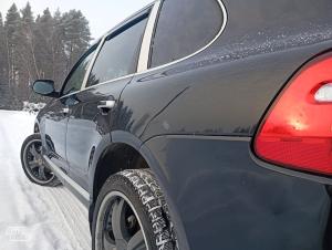 Black Porsche Cayenne 2008 in Vilnius, with an engine capacity of 4.80 L and mileage of 240 thousand km for 5800 €, photo 10 on AUTOMOTO.COM.LV