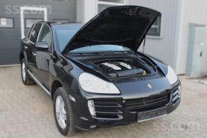 Black Porsche Cayenne 2009 in Riga, with an engine capacity of 3.00 L and mileage of 0 thousand km for 10990 €, photo 35 on AUTOMOTO.COM.LV