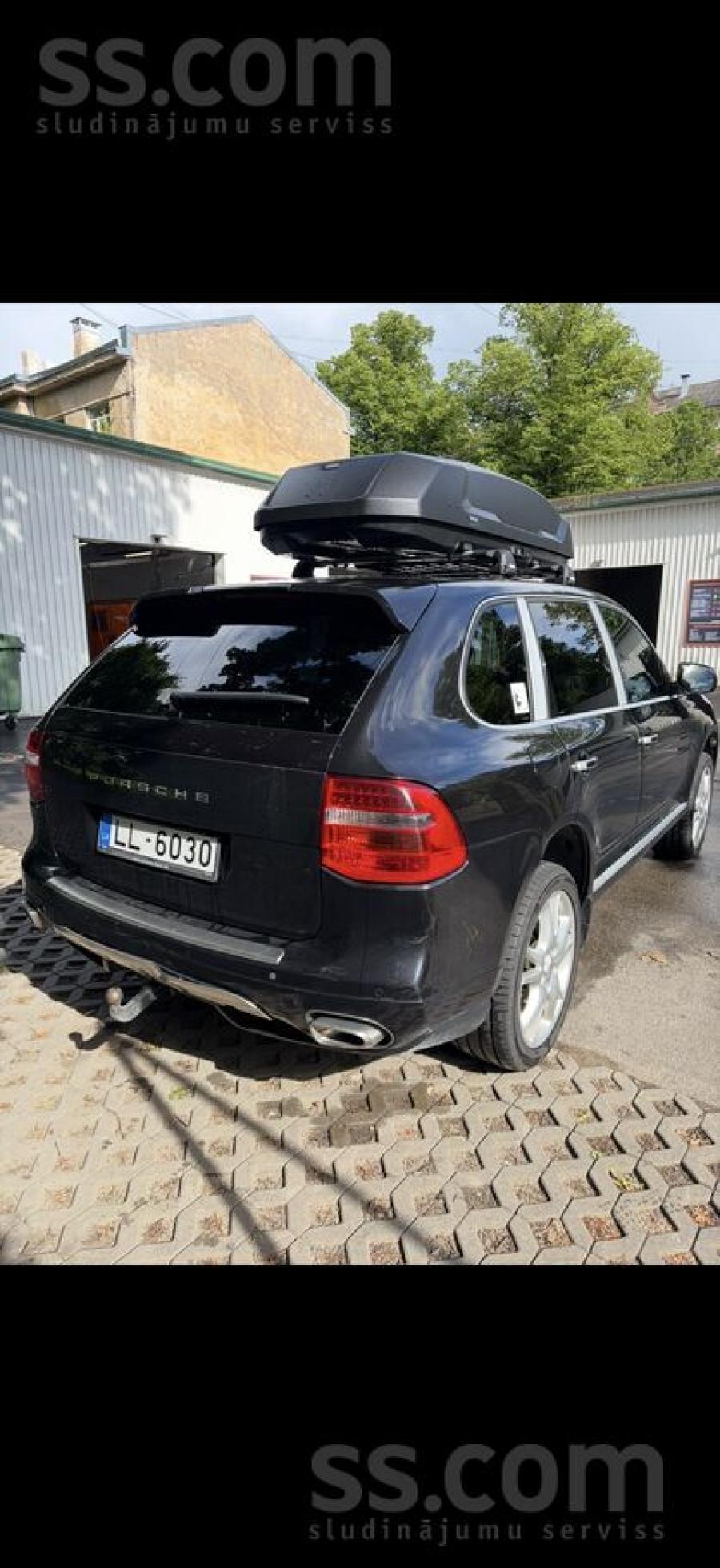 Melns Porsche Cayenne 2009 Rīga, ar dzinēja tilpumu 3.00 L un nobraukumu 315 tūkst. km par 9500 €, foto 4 vietnē AUTOMOTO.COM.LV