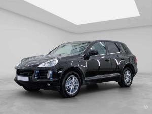 Black Porsche Cayenne 2009 in Kaunas, with an engine capacity of 4.80 L and mileage of 217 thousand km for 8990 €, photo  on AUTOMOTO.COM.LV