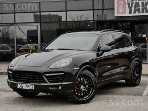 Melns Porsche Cayenne 2010 Rīga, ar dzinēja tilpumu 4.80 L un nobraukumu 197 tūkst. km par 17000 €, foto 2 vietnē AUTOMOTO.COM.LV