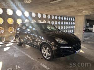 Black Porsche Cayenne 2011 in Riga, with an engine capacity of 3.00 L and mileage of 115 thousand km for 24000 €, photo  on AUTOMOTO.COM.LV