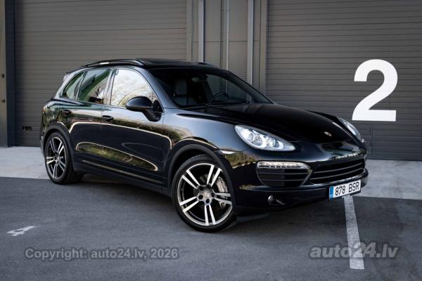 Black Porsche Cayenne 2011 in Tallinn, with an engine capacity of 4.80 L and mileage of 266 thousand km for 12490 €, photo 1 on AUTOMOTO.COM.LV