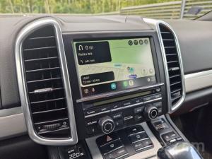 Black Porsche Cayenne 2011 in Riga, with an engine capacity of 3.00 L and mileage of 293 thousand km for 17500 €, photo 14 on AUTOMOTO.COM.LV