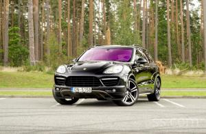 Black Porsche Cayenne 2011 in Riga, with an engine capacity of 4.80 L and mileage of 248 thousand km for 17990 €, photo  on AUTOMOTO.COM.LV