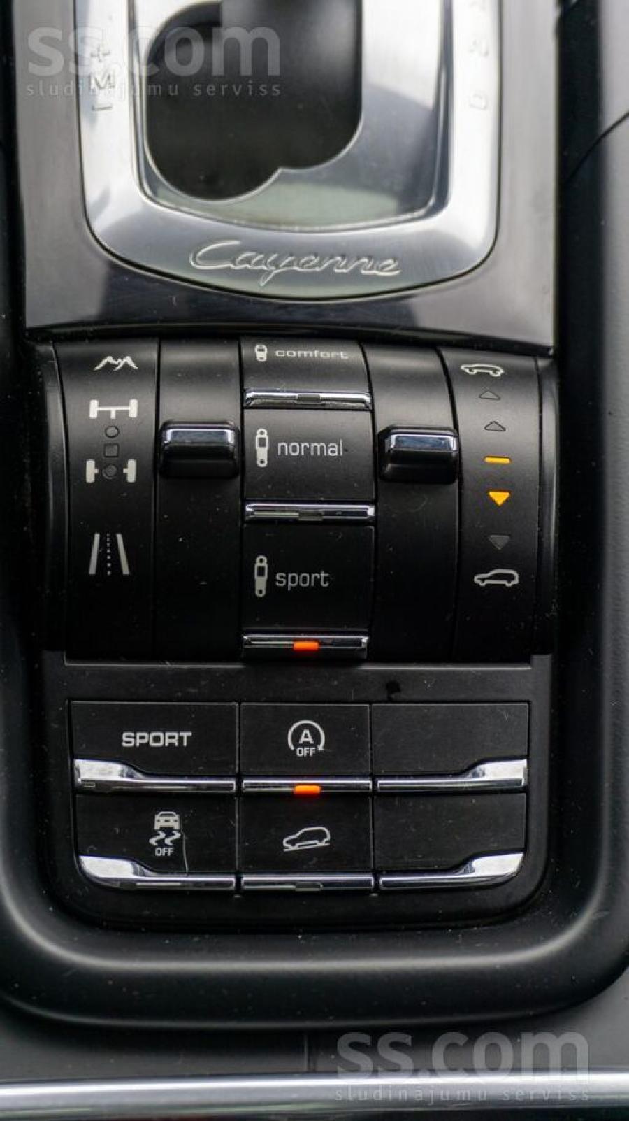 Black Porsche Cayenne 2011 in Riga, with an engine capacity of 4.80 L and mileage of 248 thousand km for 17990 €, photo 28 on AUTOMOTO.COM.LV