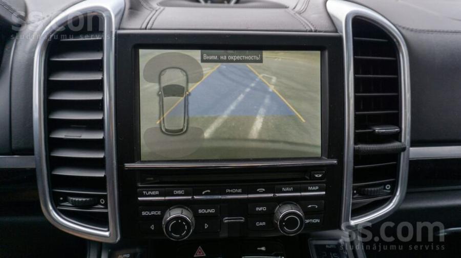 Black Porsche Cayenne 2011 in Riga, with an engine capacity of 4.80 L and mileage of 248 thousand km for 17990 €, photo 39 on AUTOMOTO.COM.LV