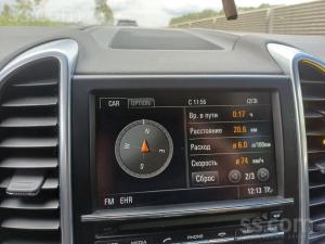 Melns Porsche Cayenne 2012 Rīga, ar dzinēja tilpumu 3.00 L un nobraukumu 279 tūkst. km par 16900 €, foto 14 vietnē AUTOMOTO.COM.LV