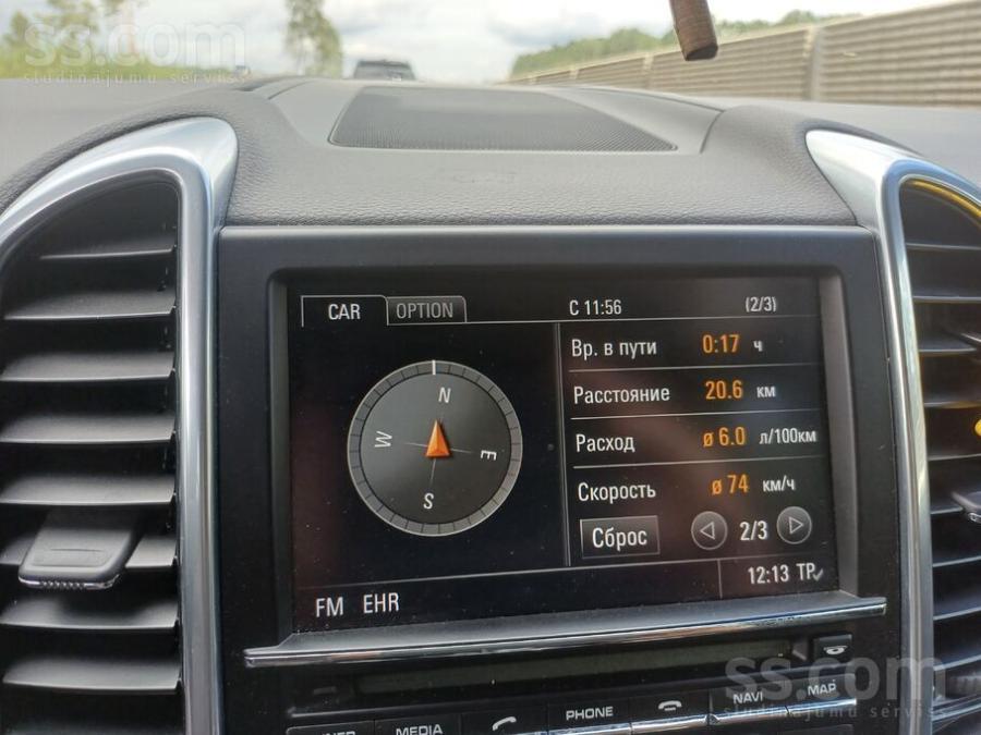 Melns Porsche Cayenne 2012 Rīga, ar dzinēja tilpumu 3.00 L un nobraukumu 279 tūkst. km par 16900 €, foto 14 vietnē AUTOMOTO.COM.LV