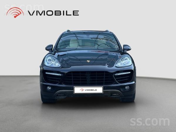 Black Porsche Cayenne 2012 in Riga, with an engine capacity of 4.80 L and mileage of 74 thousand km for 32990 €, photo 3 on AUTOMOTO.COM.LV