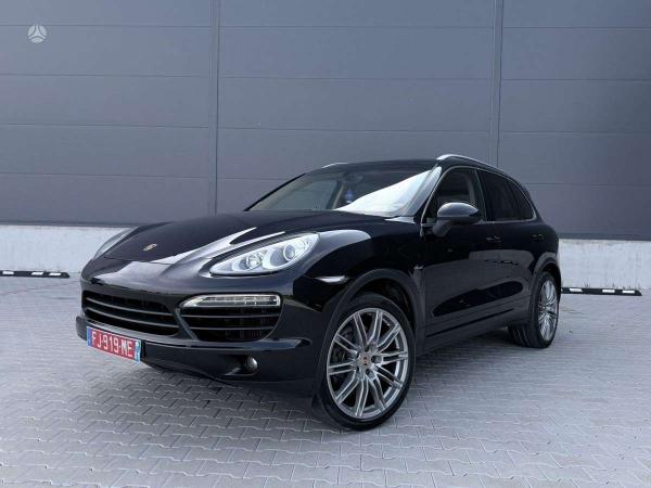 Melns Porsche Cayenne 2013 Šauļi, ar dzinēja tilpumu 2.97 L un nobraukumu 296 tūkst. km par 13800 €, foto 7 vietnē AUTOMOTO.COM.LV