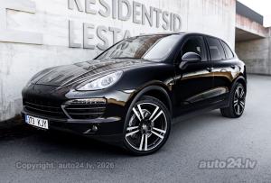Black Porsche Cayenne 2014 in Tallinn, with an engine capacity of 3.00 L and mileage of 275 thousand km for 18998 €, photo  on AUTOMOTO.COM.LV