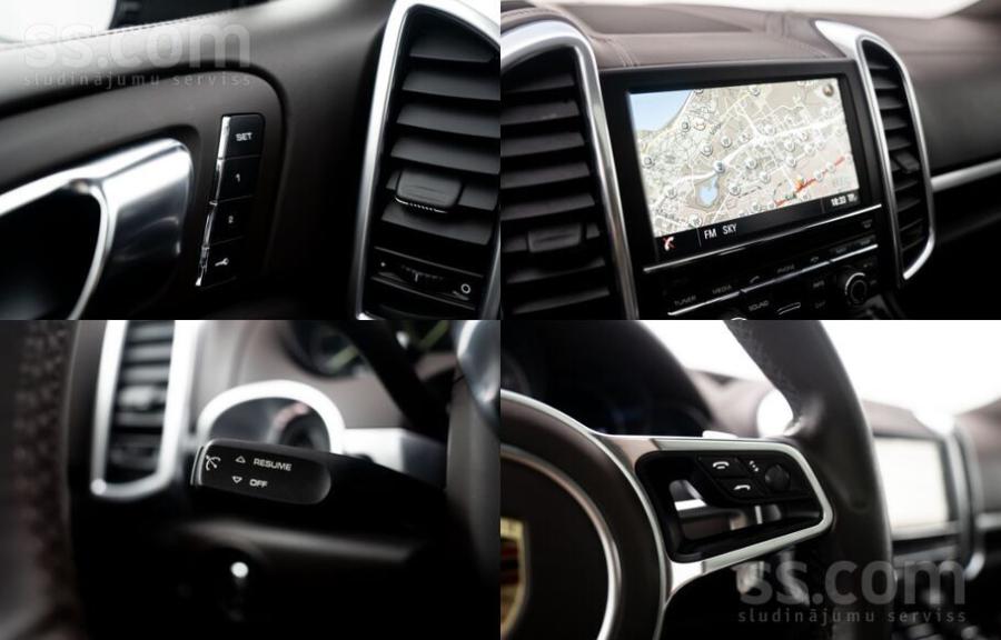 Черный Порше Каен 2015 в Таллин, объемом двигателя 3.00 л и пробегом 180 тыс. км за 24999 €, фото 16 на AUTOMOTO.COM.LV