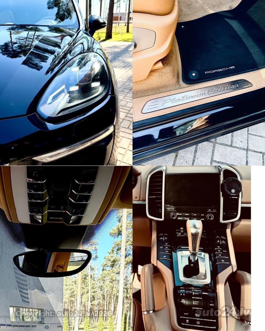 Melns Porsche Cayenne 2017 Tallina, ar dzinēja tilpumu 3.00 L un nobraukumu 197 tūkst. km par 30600 €, foto 13 vietnē AUTOMOTO.COM.LV