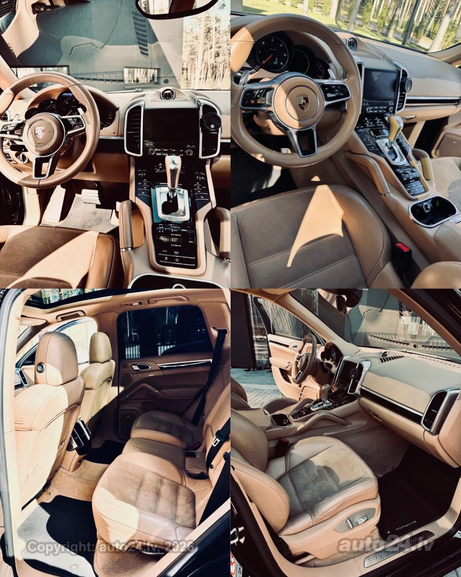 Melns Porsche Cayenne 2017 Tallina, ar dzinēja tilpumu 3.00 L un nobraukumu 197 tūkst. km par 30600 €, foto 14 vietnē AUTOMOTO.COM.LV