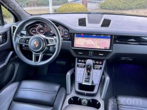 Melns Porsche Cayenne 2017 Rīga, ar dzinēja tilpumu 3.00 L un nobraukumu 171 tūkst. km par 34950 €, foto 11 vietnē AUTOMOTO.COM.LV