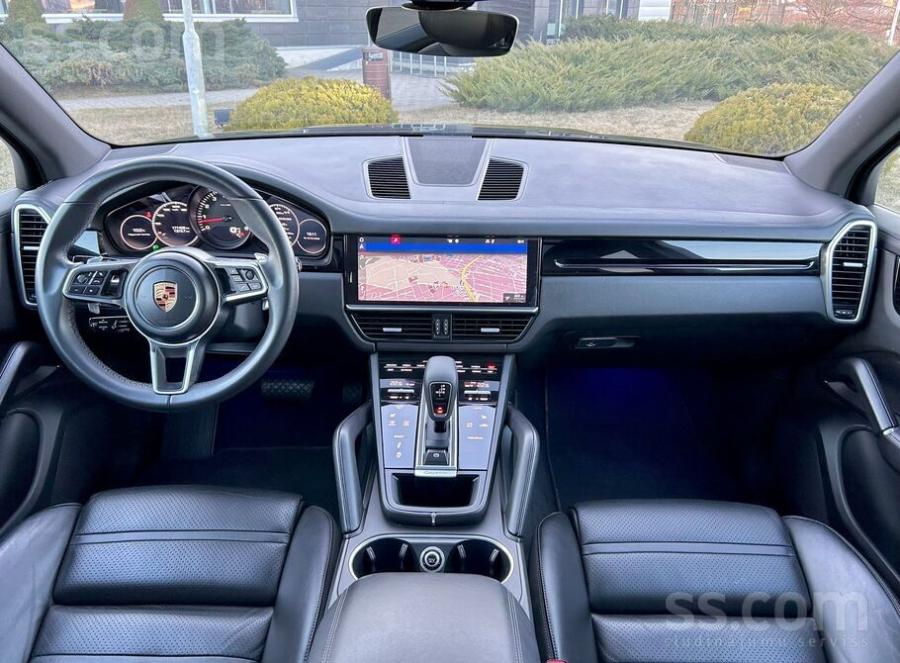 Melns Porsche Cayenne 2017 Rīga, ar dzinēja tilpumu 3.00 L un nobraukumu 171 tūkst. km par 34950 €, foto 12 vietnē AUTOMOTO.COM.LV