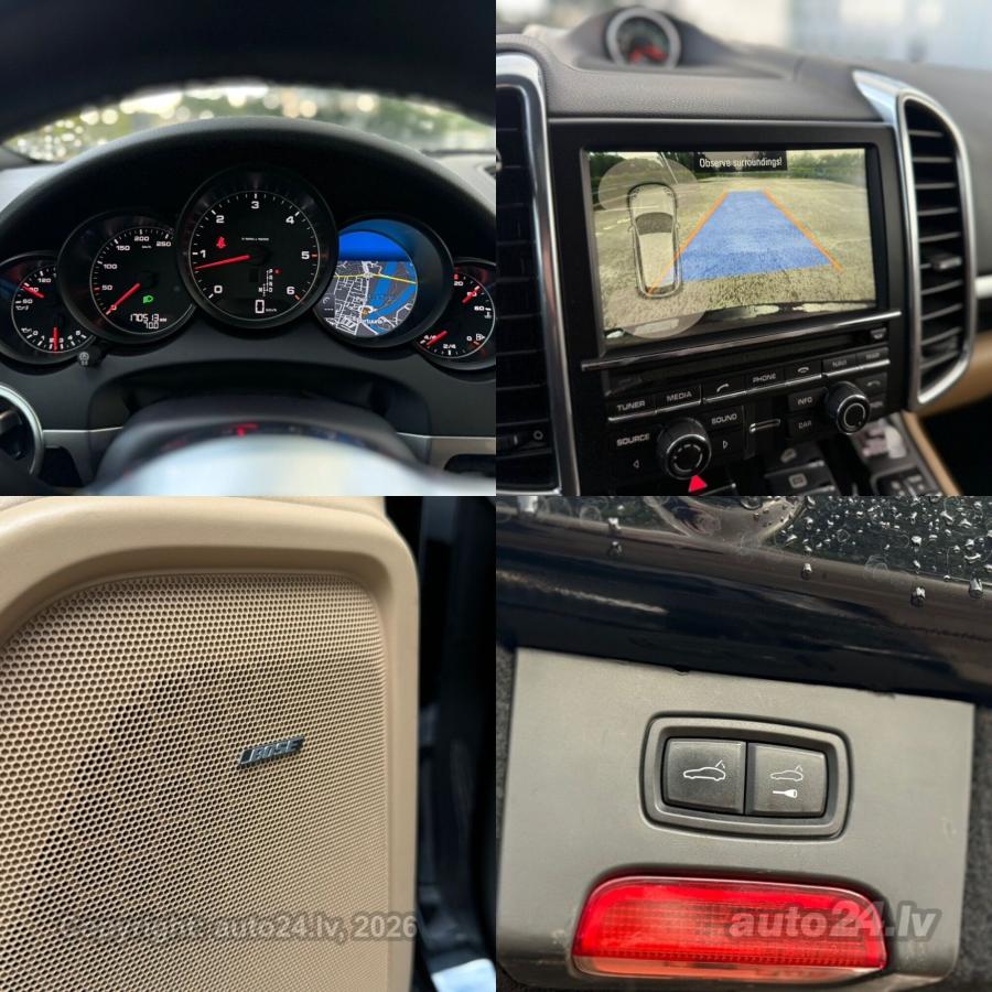 Melns Porsche Cayenne 2017 Tartu, ar dzinēja tilpumu 3.00 L un nobraukumu 169 tūkst. km par 26999 €, foto 18 vietnē AUTOMOTO.COM.LV