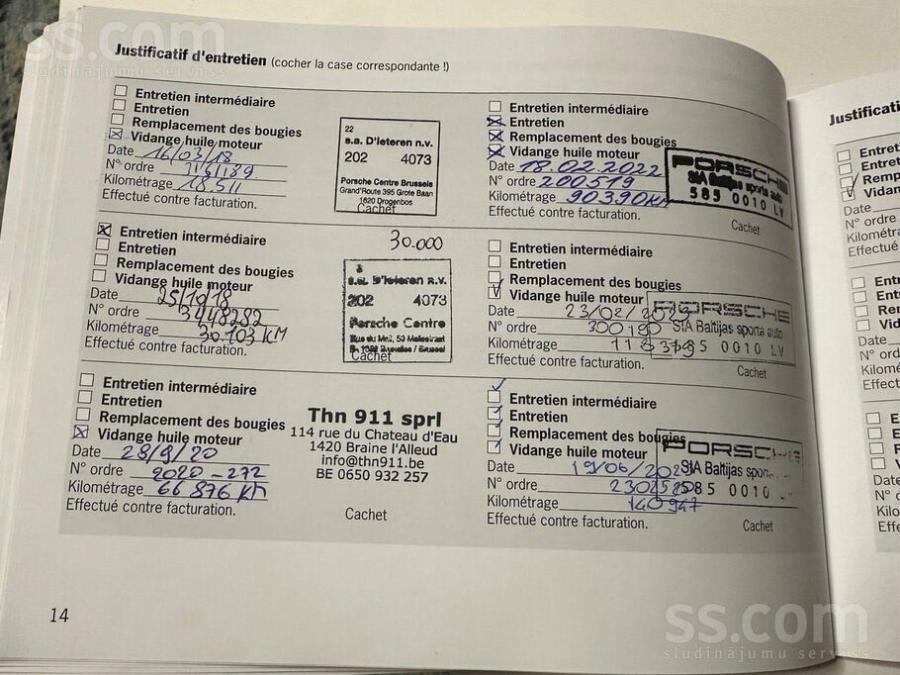Black Porsche Cayenne 2017 in Riga, with an engine capacity of 3.00 L and mileage of 192 thousand km for 26350 €, photo 17 on AUTOMOTO.COM.LV