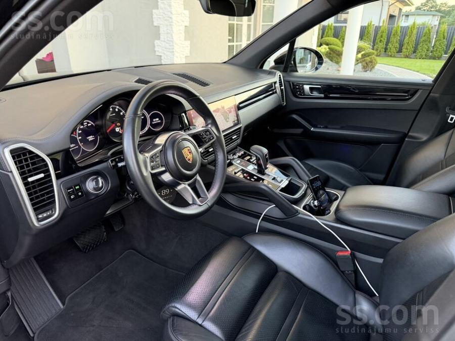 Melns Porsche Cayenne 2017 Rīga, ar dzinēja tilpumu 2.90 L un nobraukumu 172 tūkst. km par 32000 €, foto 8 vietnē AUTOMOTO.COM.LV