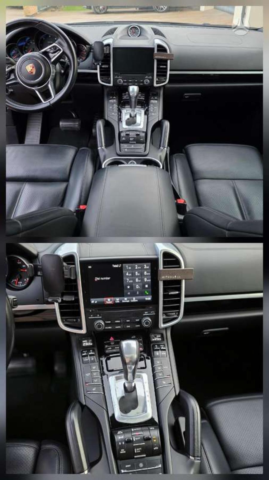 Melns Porsche Cayenne 2017 Šauļi, ar dzinēja tilpumu 2.97 L un nobraukumu 319 tūkst. km par 24900 €, foto 27 vietnē AUTOMOTO.COM.LV