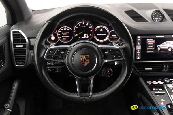 Melns Porsche Cayenne 2018 Viļņa, ar dzinēja tilpumu 3.00 L un nobraukumu 157 tūkst. km par 49900 €, foto 8 vietnē AUTOMOTO.COM.LV