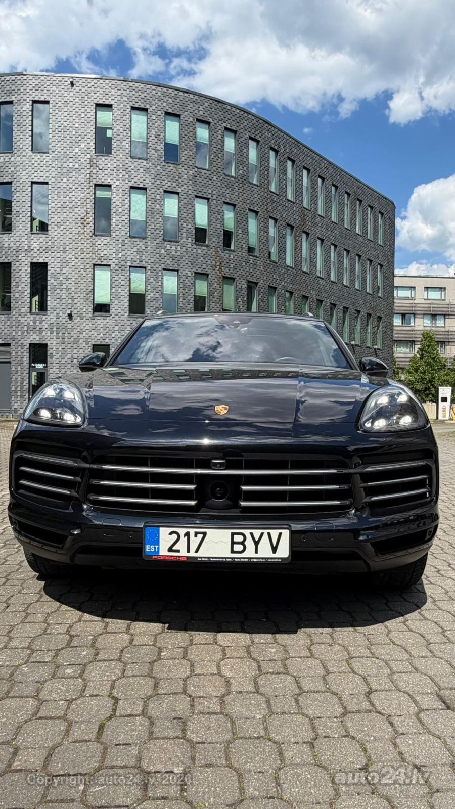 Black Porsche Cayenne 2018 in Tallinn, with an engine capacity of 2.90 L and mileage of 62 thousand km for 57000 €, photo 3 on AUTOMOTO.COM.LV