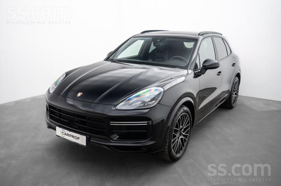 Black Porsche Cayenne 2018 in Tallinn, with an engine capacity of 4.00 L and mileage of 145 thousand km for 52999 €, photo 1 on AUTOMOTO.COM.LV