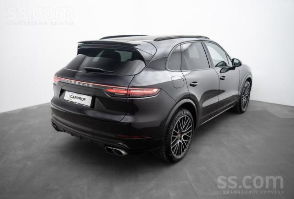 Black Porsche Cayenne 2018 in Tallinn, with an engine capacity of 4.00 L and mileage of 145 thousand km for 52999 €, photo 4 on AUTOMOTO.COM.LV