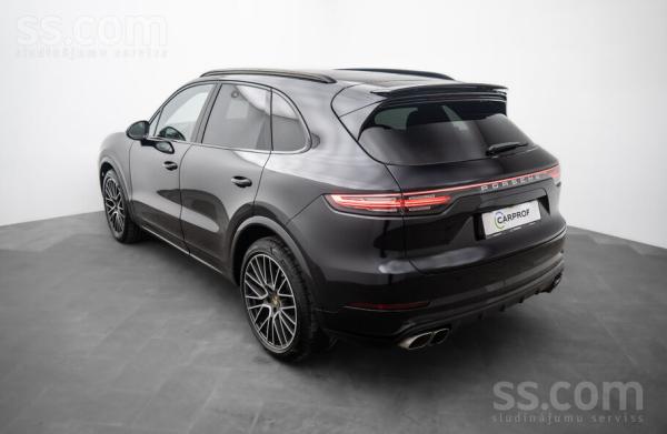 Black Porsche Cayenne 2018 in Tallinn, with an engine capacity of 4.00 L and mileage of 145 thousand km for 52999 €, photo 6 on AUTOMOTO.COM.LV