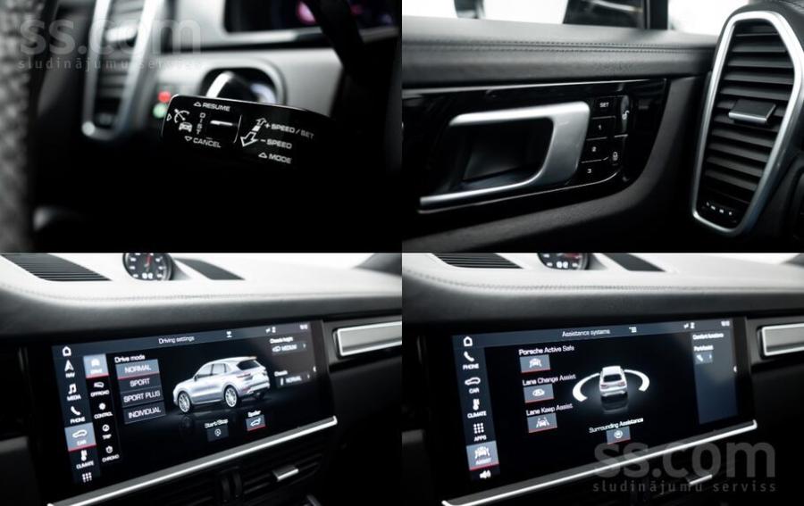 Black Porsche Cayenne 2018 in Tallinn, with an engine capacity of 4.00 L and mileage of 145 thousand km for 52999 €, photo 16 on AUTOMOTO.COM.LV