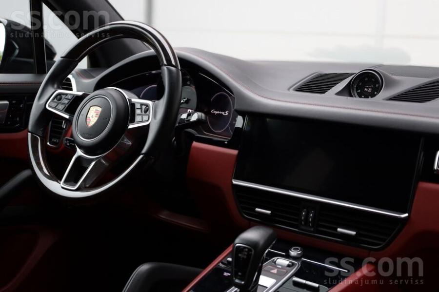Melns Porsche Cayenne 2018 Rīga, ar dzinēja tilpumu 2.90 L un nobraukumu 0 tūkst. km par 51995 €, foto 21 vietnē AUTOMOTO.COM.LV